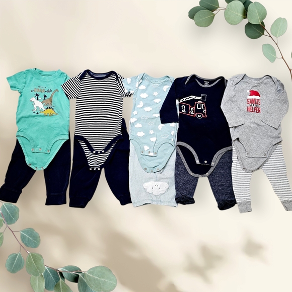 Carter's, Cloudisland | Matching Sets | Pcs Baby Boy Bundle Matching ...